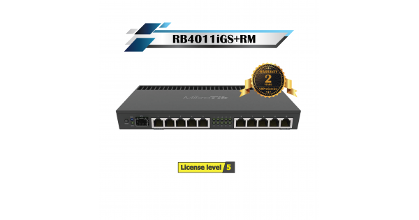 MikroTik รุ่น RB4011iGS+RM