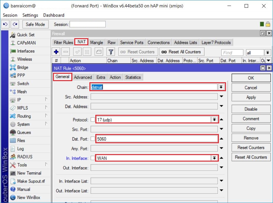 [Trick] วิธีตั้งค่า Forward Port บนอุปกรณ์ MikroTik