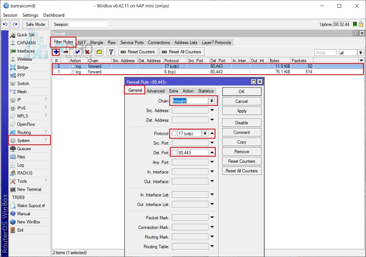 [Trick] วิธีเก็บ Log & ส่ง Log MikroTik To Kiwi Syslog