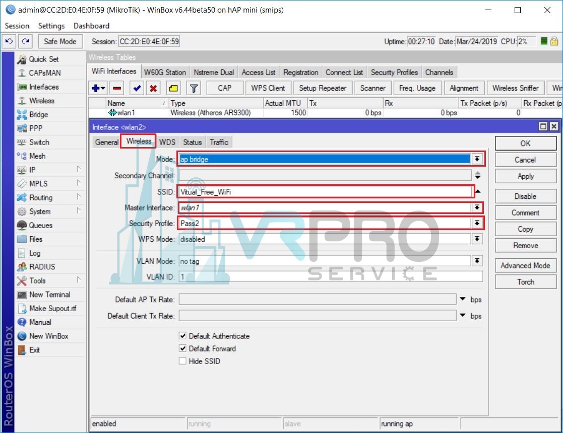 [Trick] การตั้งค่า Virtual AP เบื้องต้นบนอุปกรณ์ MikroTik