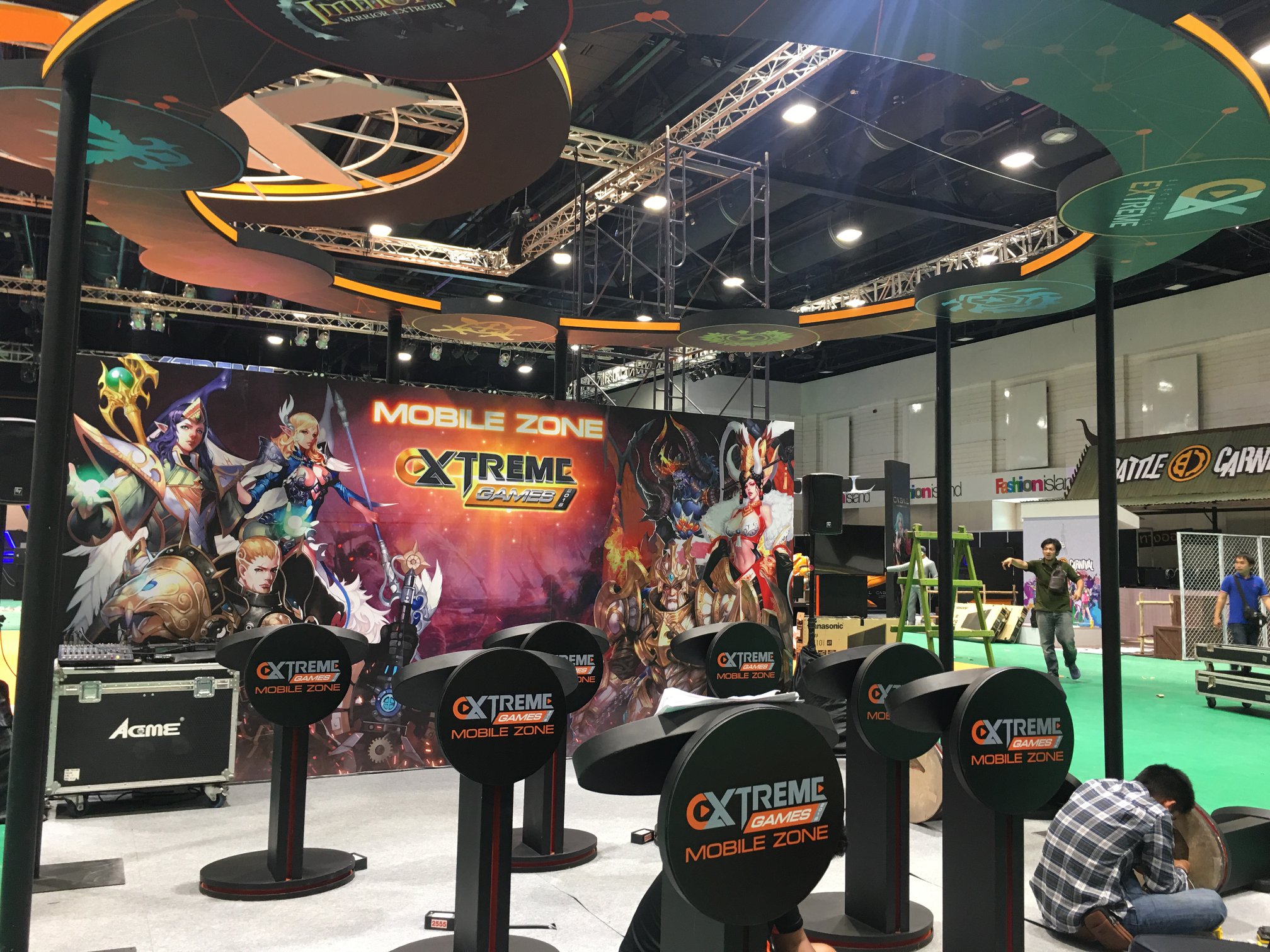 [Event] ติดตั้ง วางระบบ Extreme Games 2018